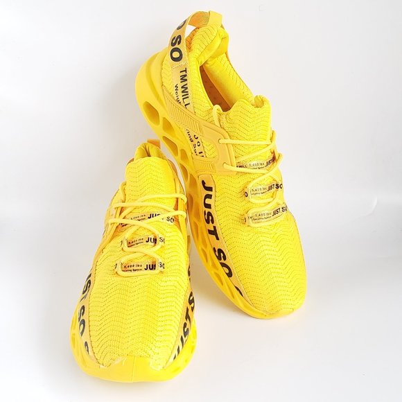 Just SOSO | Shoes | New Just Soso Womens Running Sneakers Yellow 22 ...